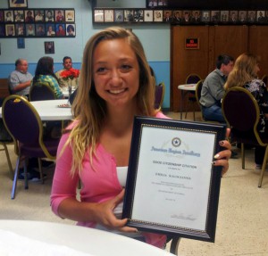 American Legion Auxiliary award | Gulf High School