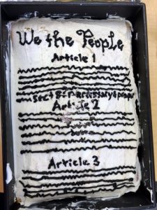 Constitution cake | Gulf High School