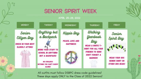 Senior Spirit Week | Gulf High School